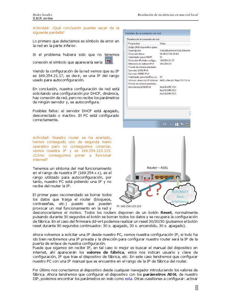 Ejercicios Resueltos Unidad Didáctica 6 | PDF | Dirección IP | Enrutador (Computación)