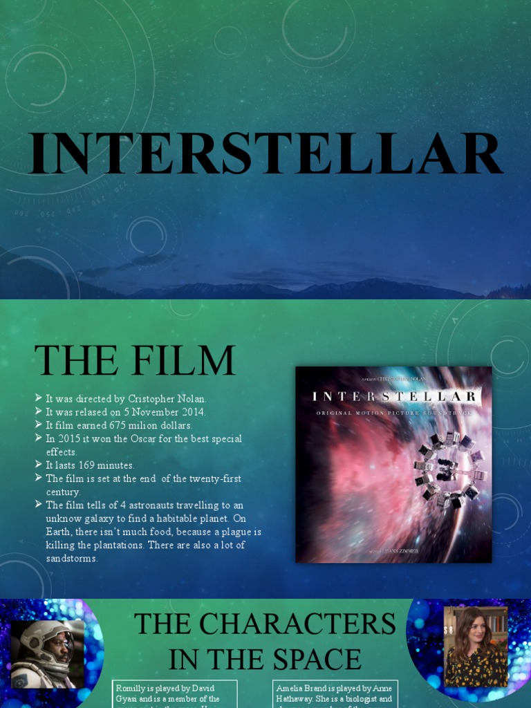 Interstellar | PDF | Outer Space | Spaceflight