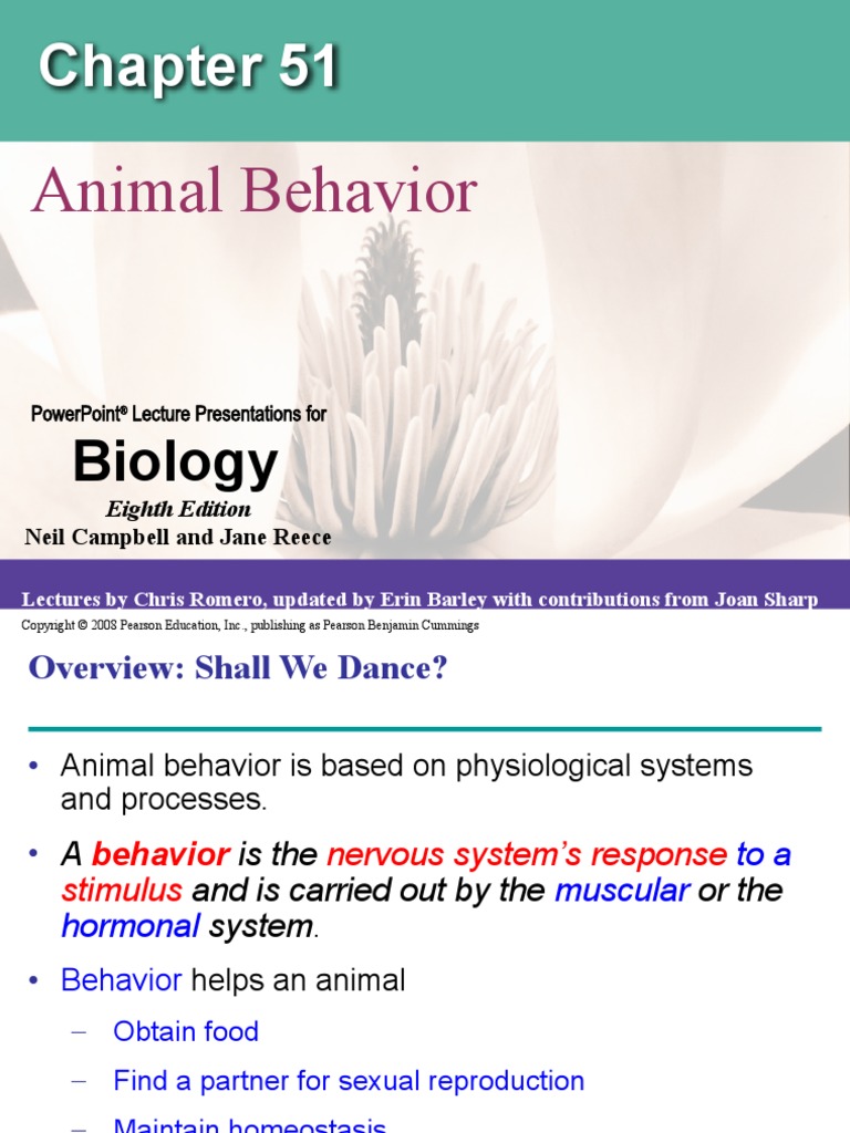 Animal Behavior: Biology | PDF | Ethology | Learning
