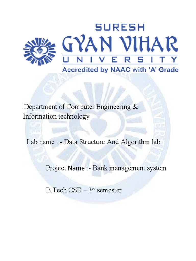 DSA Project Report | PDF | Computer File | Computing