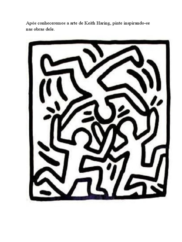 7º Bimestre - Atividade 2 - Keith Haring | PDF