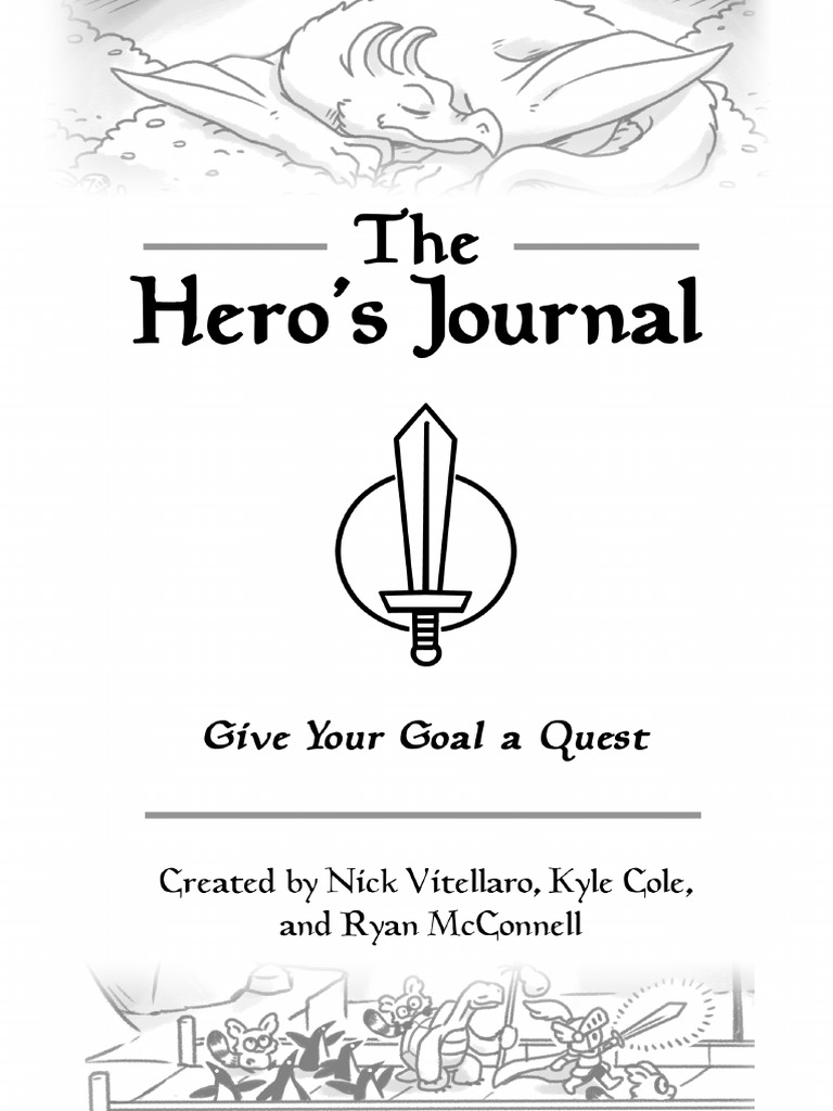 Hero's Journal 2e - PRINT - Single Pages | PDF