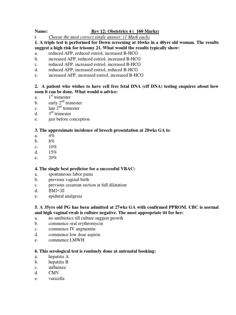 Obst 8 - All Obstetrics 4 2021 | PDF | Childbirth | Miscarriage