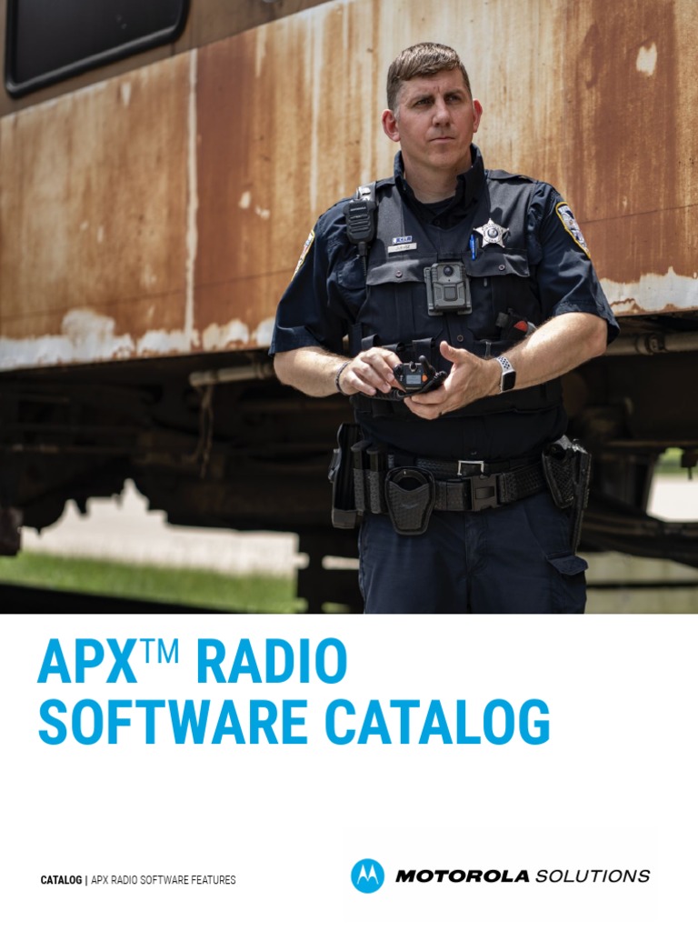 Apx Radio Software Catalog Na | PDF | Wi Fi | Radio