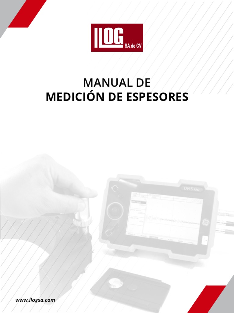 Manual UT Medicion Espesores | PDF | Pruebas no destructivas | Ultrasonido