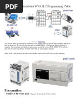 Omron PLC RS232 Cable Guide | PDF