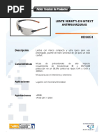 Ficha Técnica Casco MSA V-Gard Naranja | PDF | Casco
