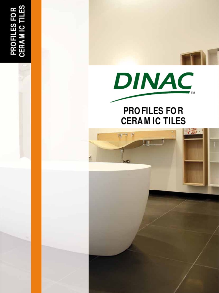 Profiles For Ceramic Tiles | PDF | Shower | Tile