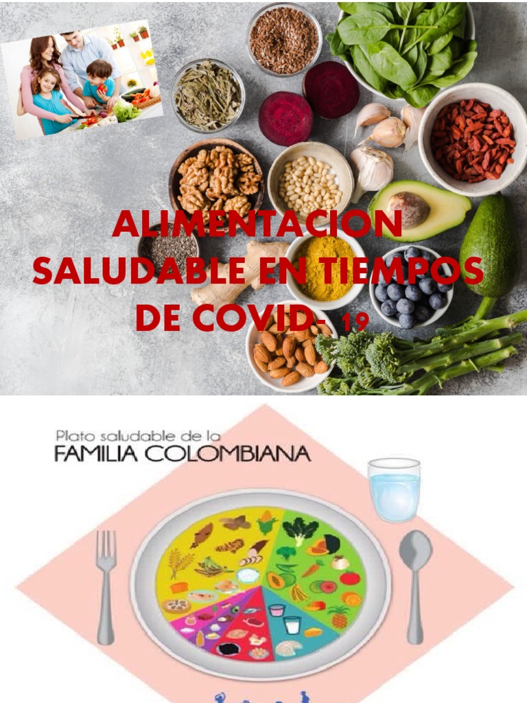 Alimentacion Saludable en Tiempos de Covid - 19 | PDF