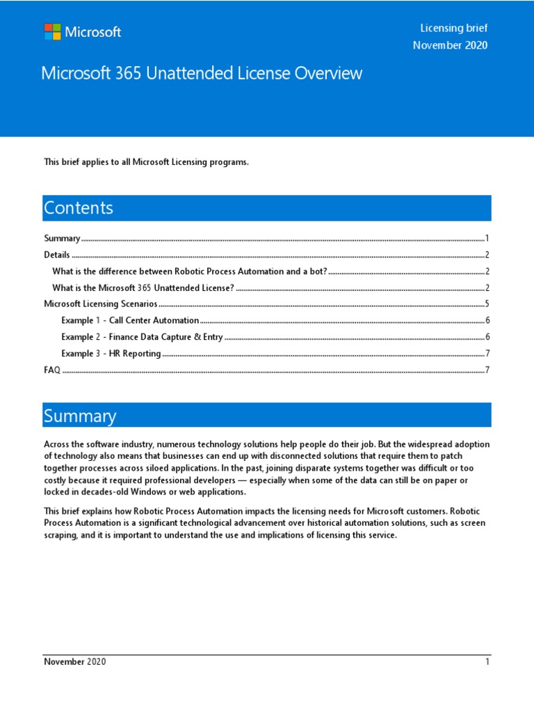 Licensing Microsoft365 License | PDF | Application Software | System ...