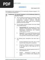 OT Fumigation Guidelines | PDF | Formaldehyde | Surgery