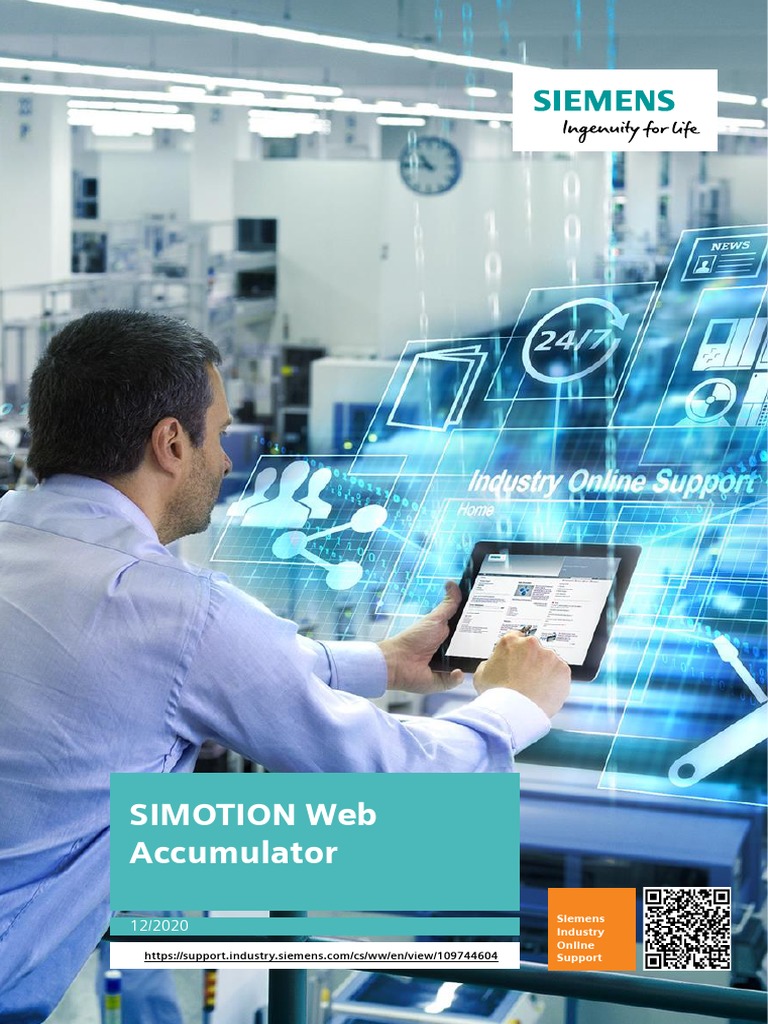 Manual SIMOTION Web Accumulator V3.0.0 | PDF | Application Software | Legal Liability