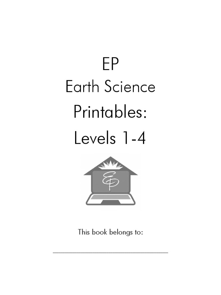 EP Printables: Levels 1-4: Earth Science | PDF | Tornadoes | Lightning