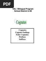 Lista de Cognados Perfectos en Inglés y Español | PDF
