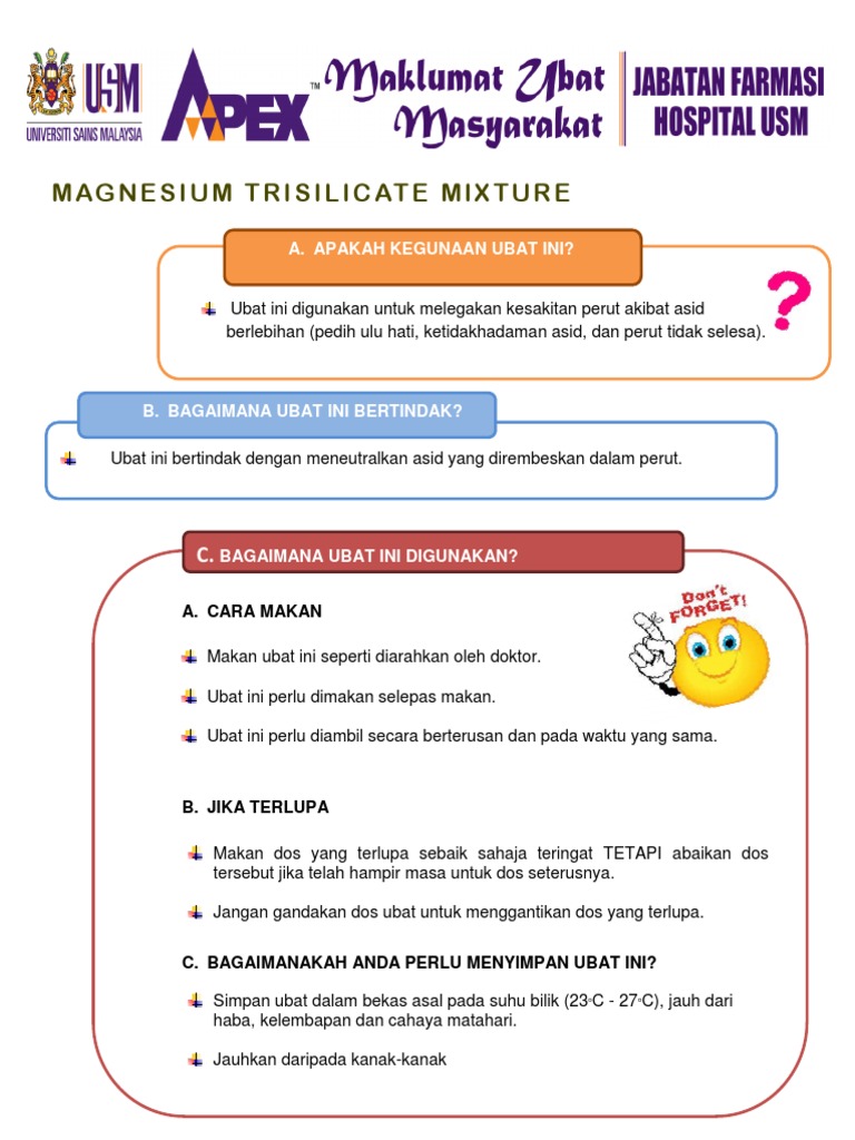 Magnesium Trisilicate Mixture | PDF