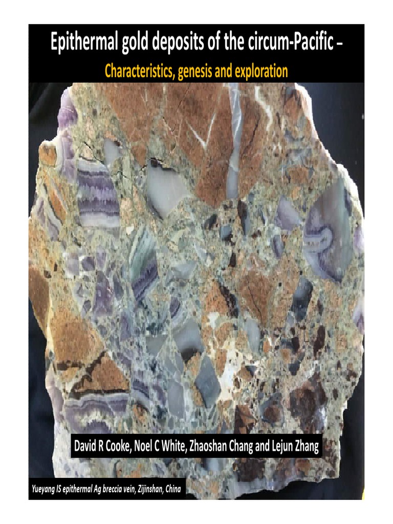 Epithermal Environments - Introduction DRC 2017 | PDF | Minerals ...