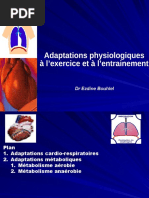 Filières Énergétiques et Physiologie de l'Effort | PDF | Sciences et mathématiques
