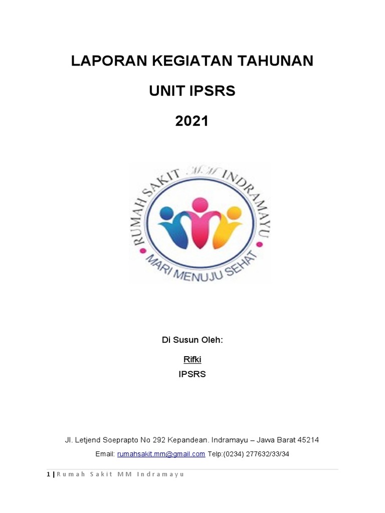 Laporan Kegiatan Unit Ipsrs 2021 | PDF
