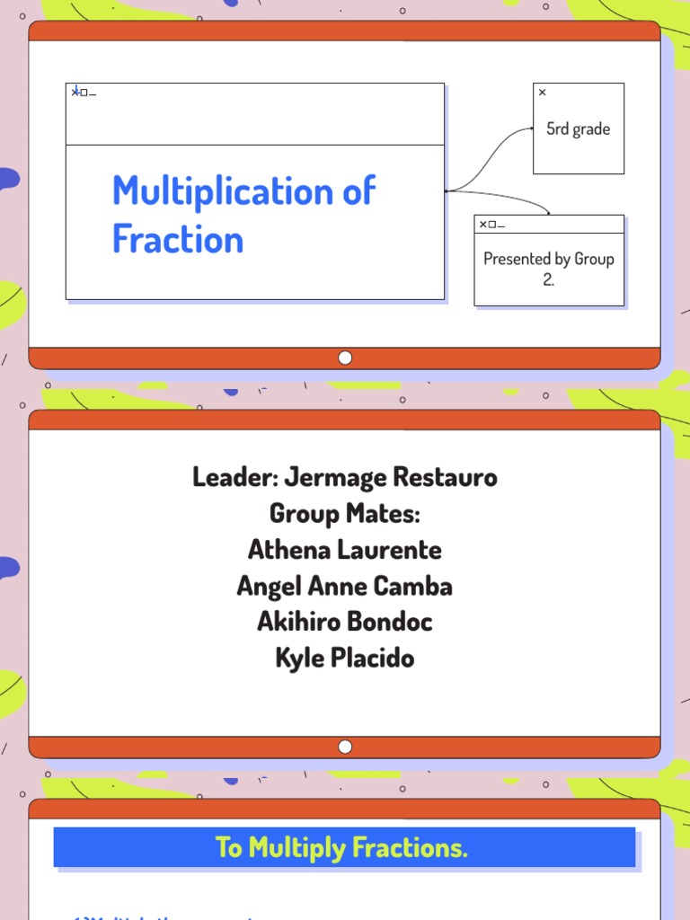 Multiplication of Fraction: 5rd Grade | PDF | Planets | Sun