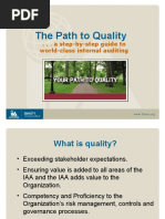 IIA Maturity Model PDF | PDF | Internal Audit | Audit