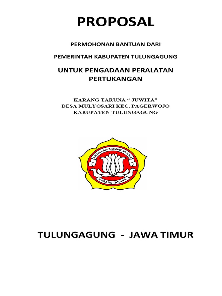 Proposal BIDANG PERTUKANGAN | PDF