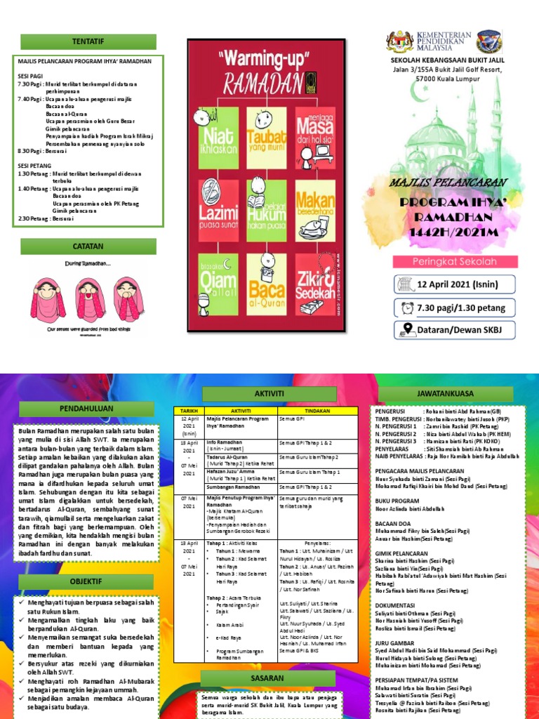 Buku Program Ihya' Ramadhan 2021 | PDF