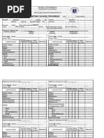 School Form 10 SF10 Learner's Permanent Academic Record For Elementary ...