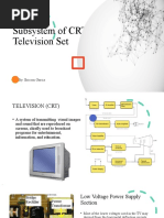 Common CRT TV Problems and Fixes | PDF | Television | Electrical ...
