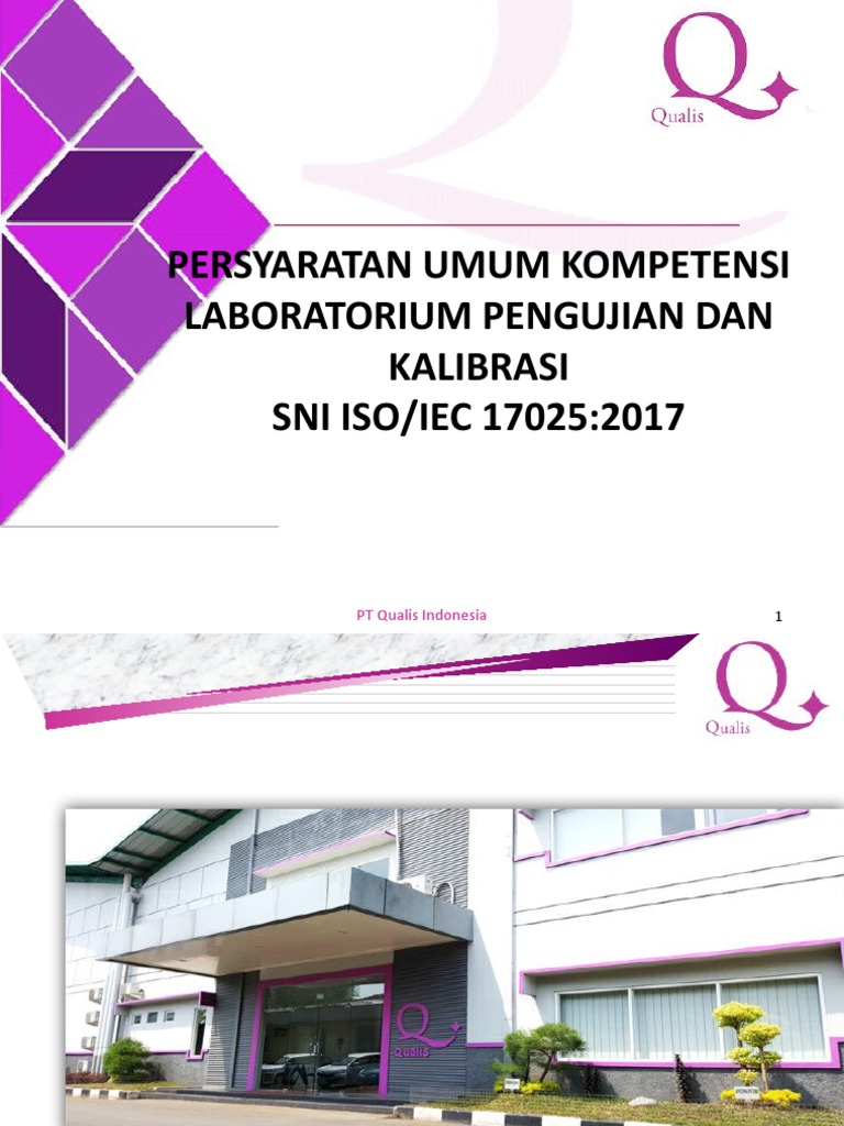 Pengenalan SNI ISO 17025 2017 | PDF