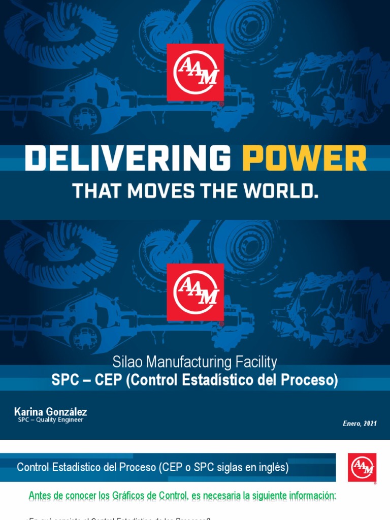 SPC Training | PDF | Procesos de negocio | Producción y fabricación