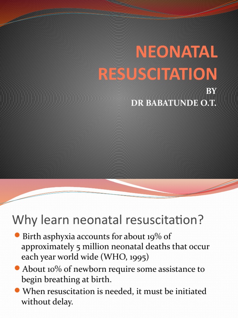Neonatal Resuscitation Guidelines | PDF | Lung | Fetus