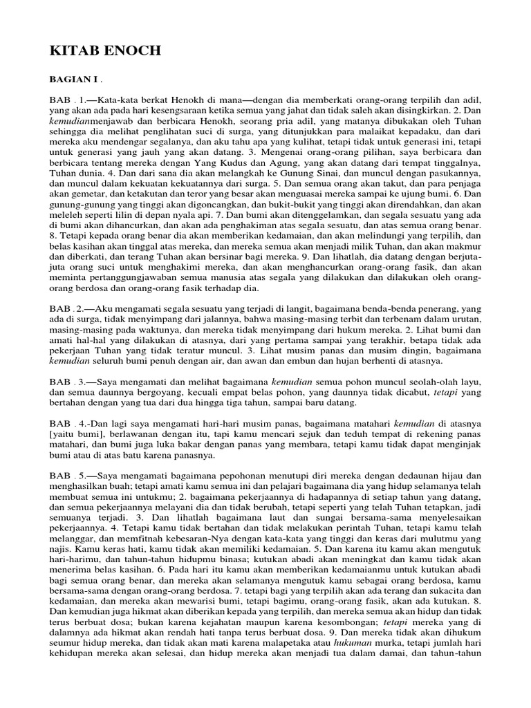 Kitab Enoch | PDF