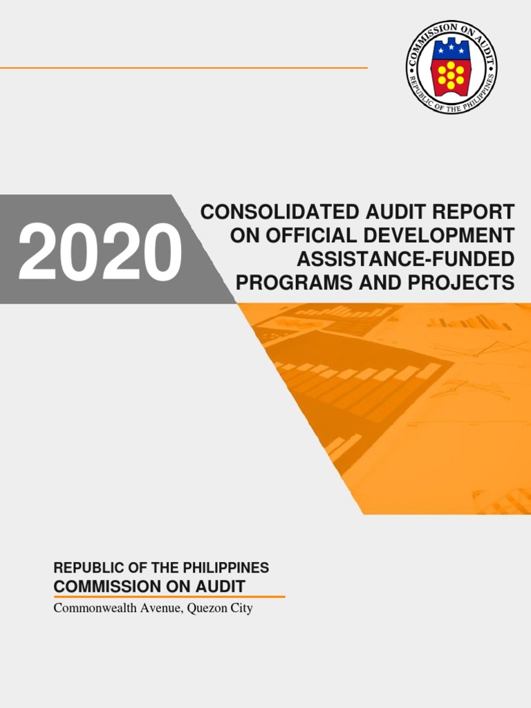 2020 Consolidated Audit Report On ODA Programs and Projects | PDF ...