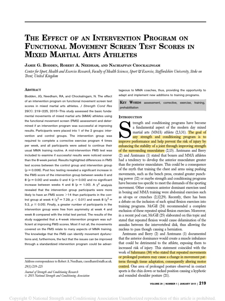 The Effect of An Intervention Program On | PDF | Analysis Of Variance ...