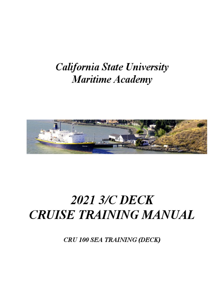 Cruise Training Manual 2021 3C (2021.05.04) PDF | PDF | Shipping ...