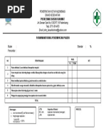 Form Monitoring Dekontaminasi Peralatan Perawatan Pasien | PDF