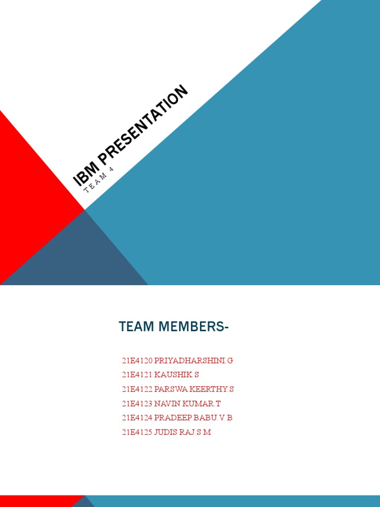 IBM Presentation | PDF | Bmw | Vehicle Technology