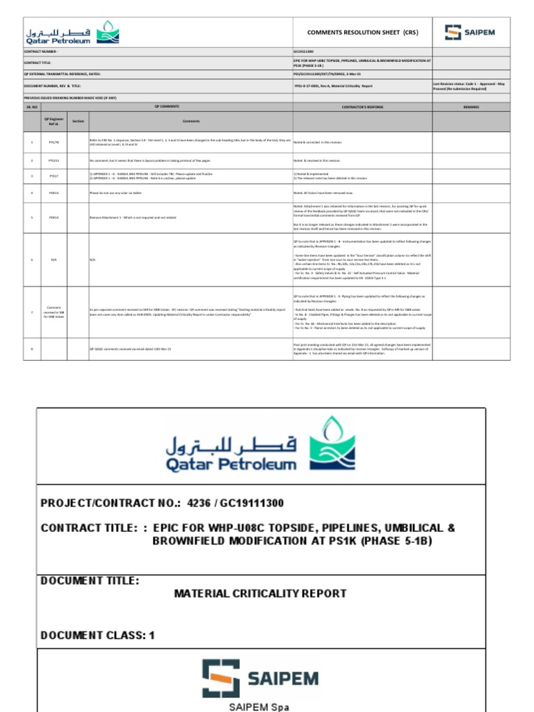 Engineering Criticality Report | PDF | Verification And Validation | Safety
