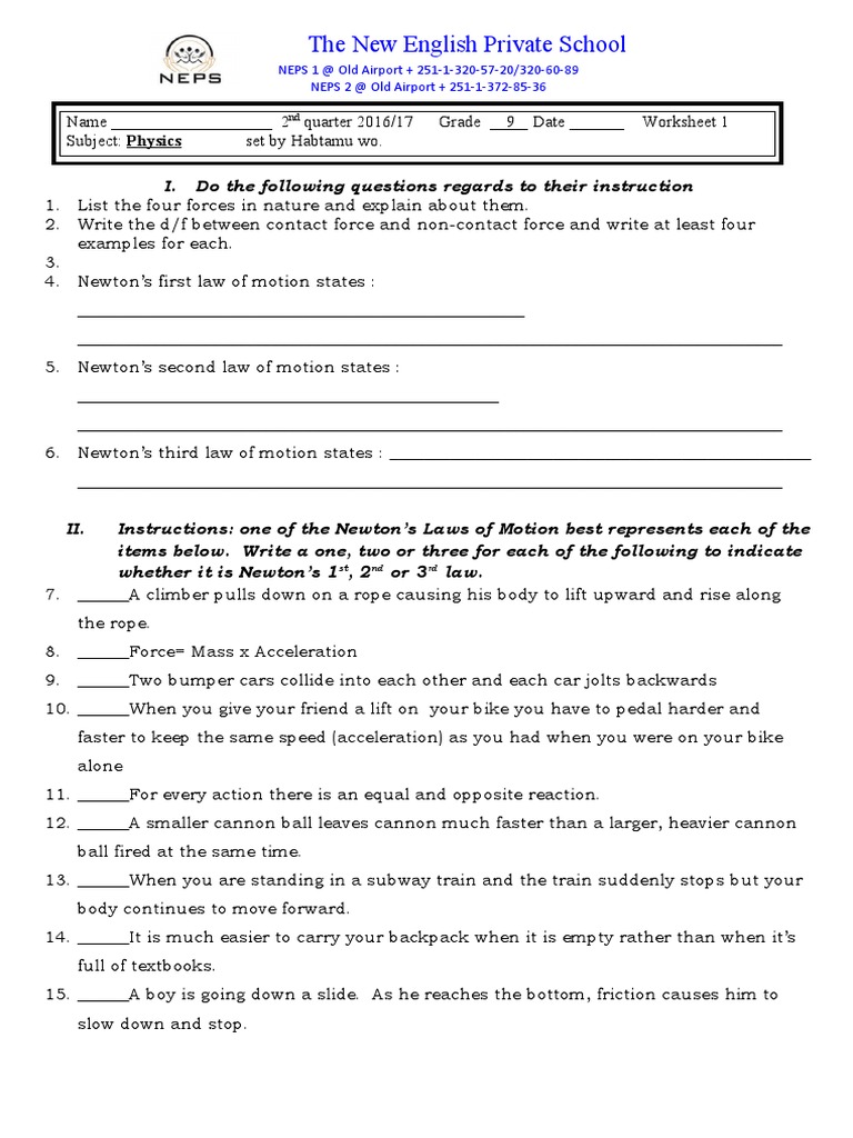 The New English Private School: NEPS 1 at Old Airport + 251-1-320-57-20 ...