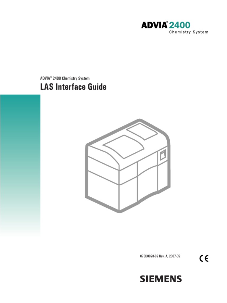 Siemens Advia 2400 Las Interface Guide | PDF | System | Booting