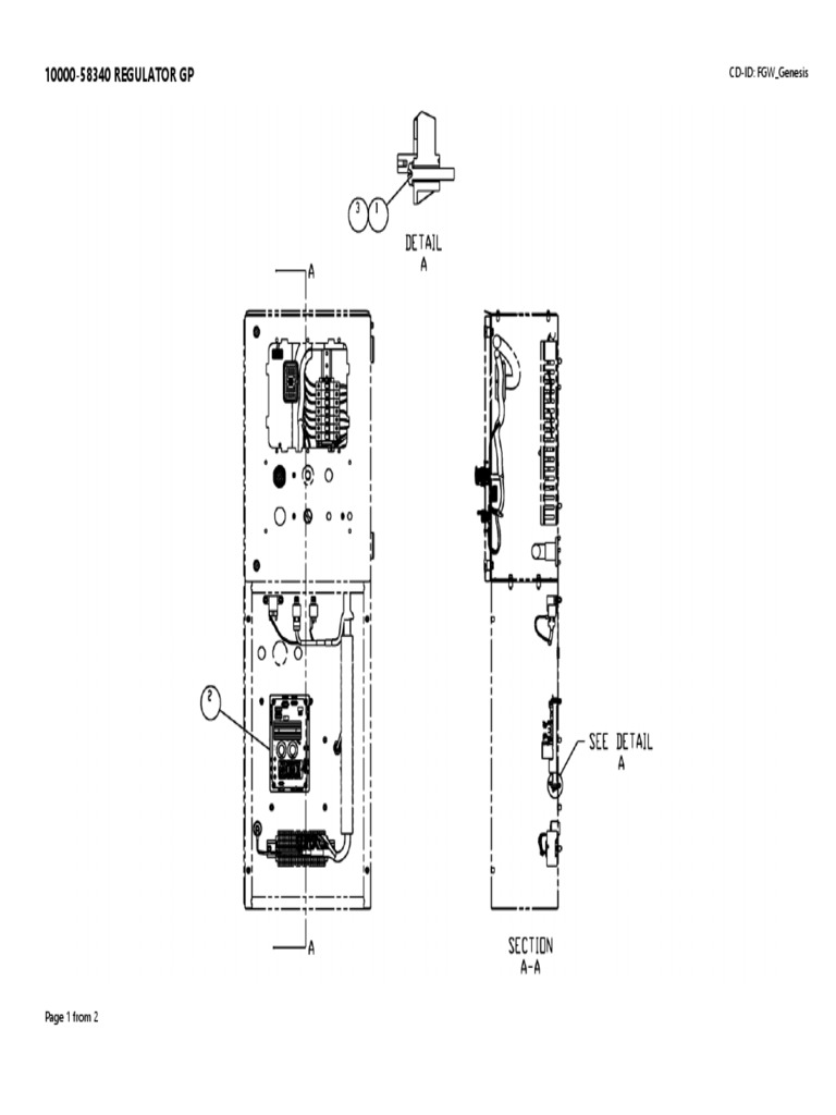 FGW Compass Genesis - 10000-58340 REGULATOR GP AVR 450M | PDF