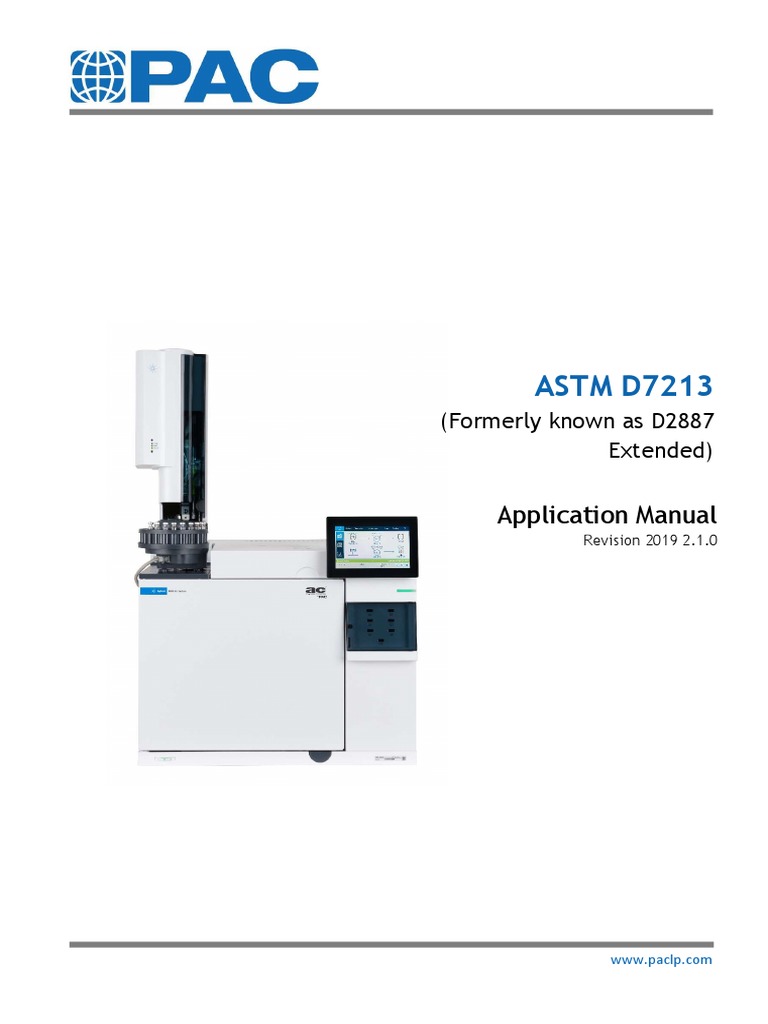 Astm d7213 | PDF | Chromatography | Chemistry