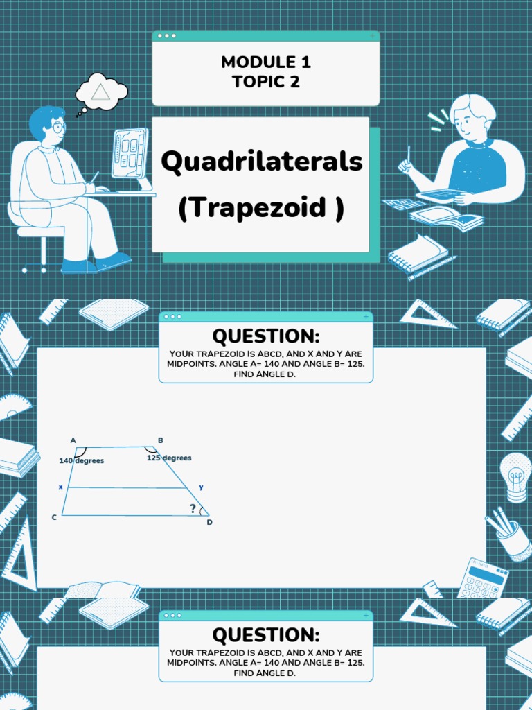 M1 - TOPIC 2 Quadrilaterals | PDF | Elementary Geometry | Euclidean Plane Geometry