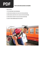 How To Describe A Photo B2 | PDF | Grammar | Linguistics
