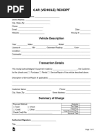 Motorcycle Sales Receipt Template | PDF | Law