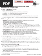 Application For Assistance: Division of Welfare and Supportive Services ...