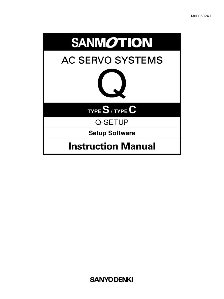 Sanmotion Q m0006024j | PDF | Microsoft Windows | Installation ...