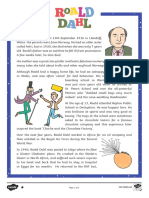 Boy - Roald Dahl - Summary | PDF | General Fiction