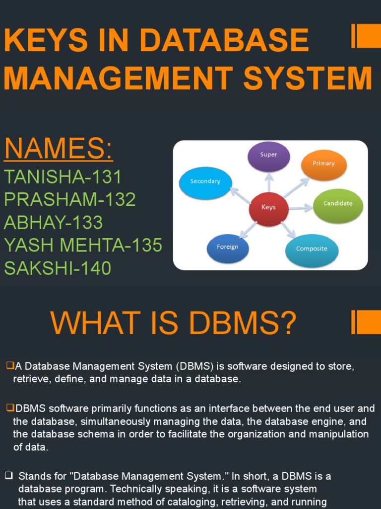 Understanding Keys in DBMS | PDF | Relational Database | Databases