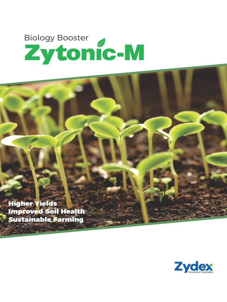 Boost Crop Yields with Zytonic-M | PDF | Soil | Crop Yield
